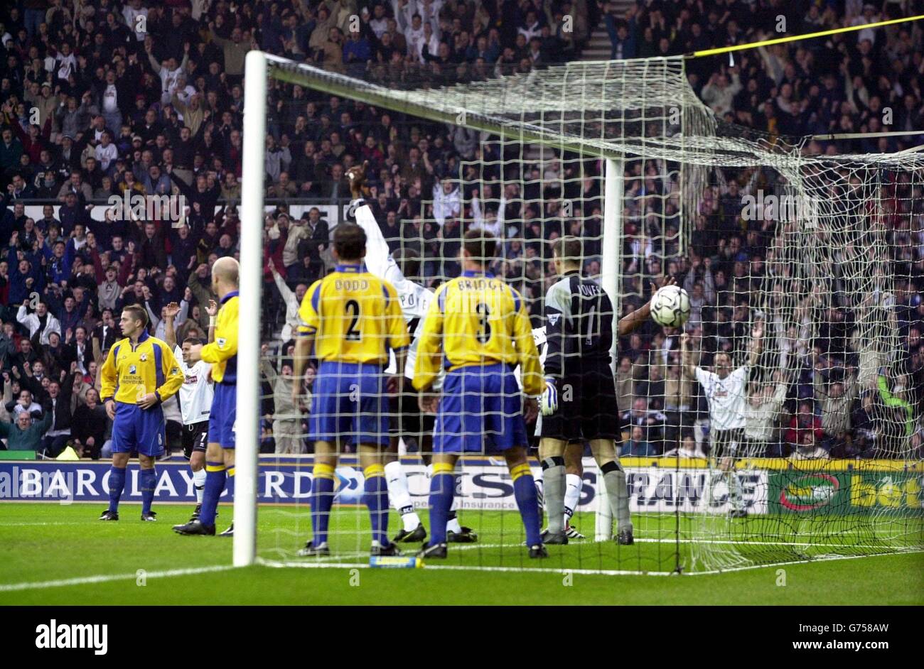 Fa barclaycard premiership game between southampton hi-res stock ...