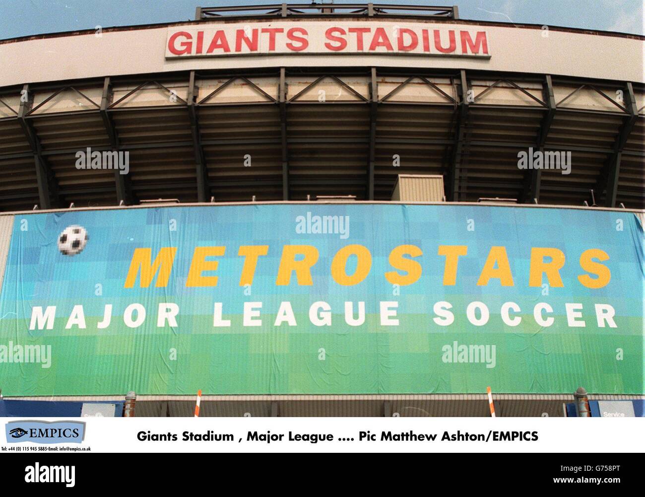 Usa major league soccer giants stadium hi-res stock photography and ...