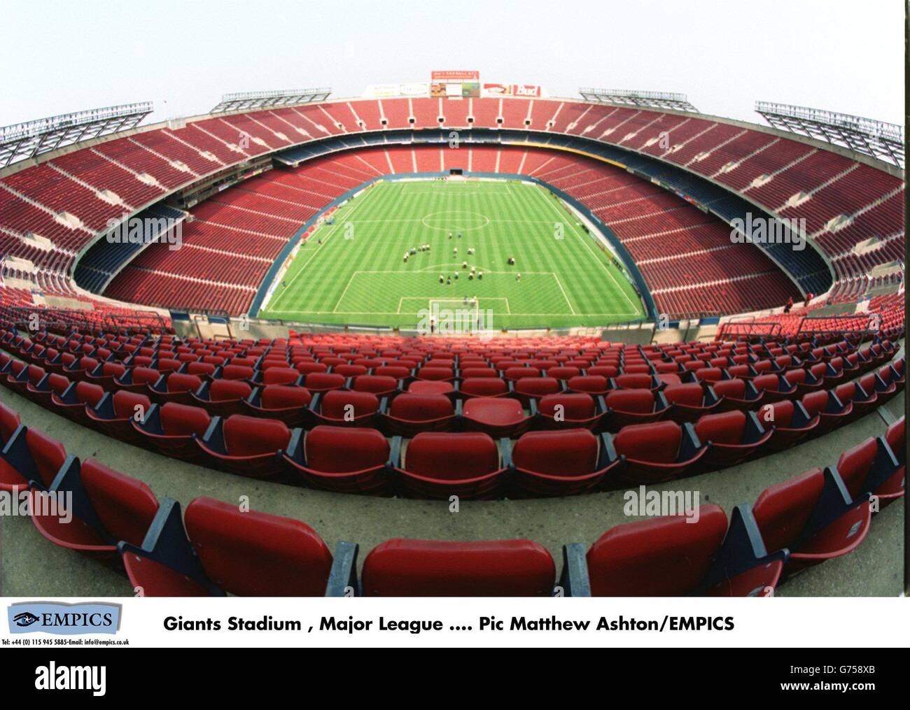 Soccer - Major League - USA. Giants Stadium , Major League Stock Photo ...