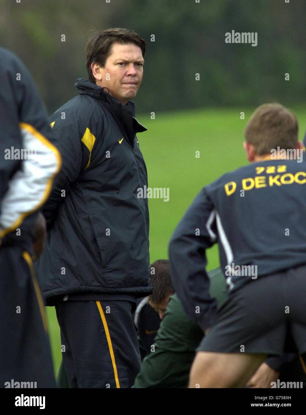 South africa coach harry viljoen hi-res stock photography and images ...