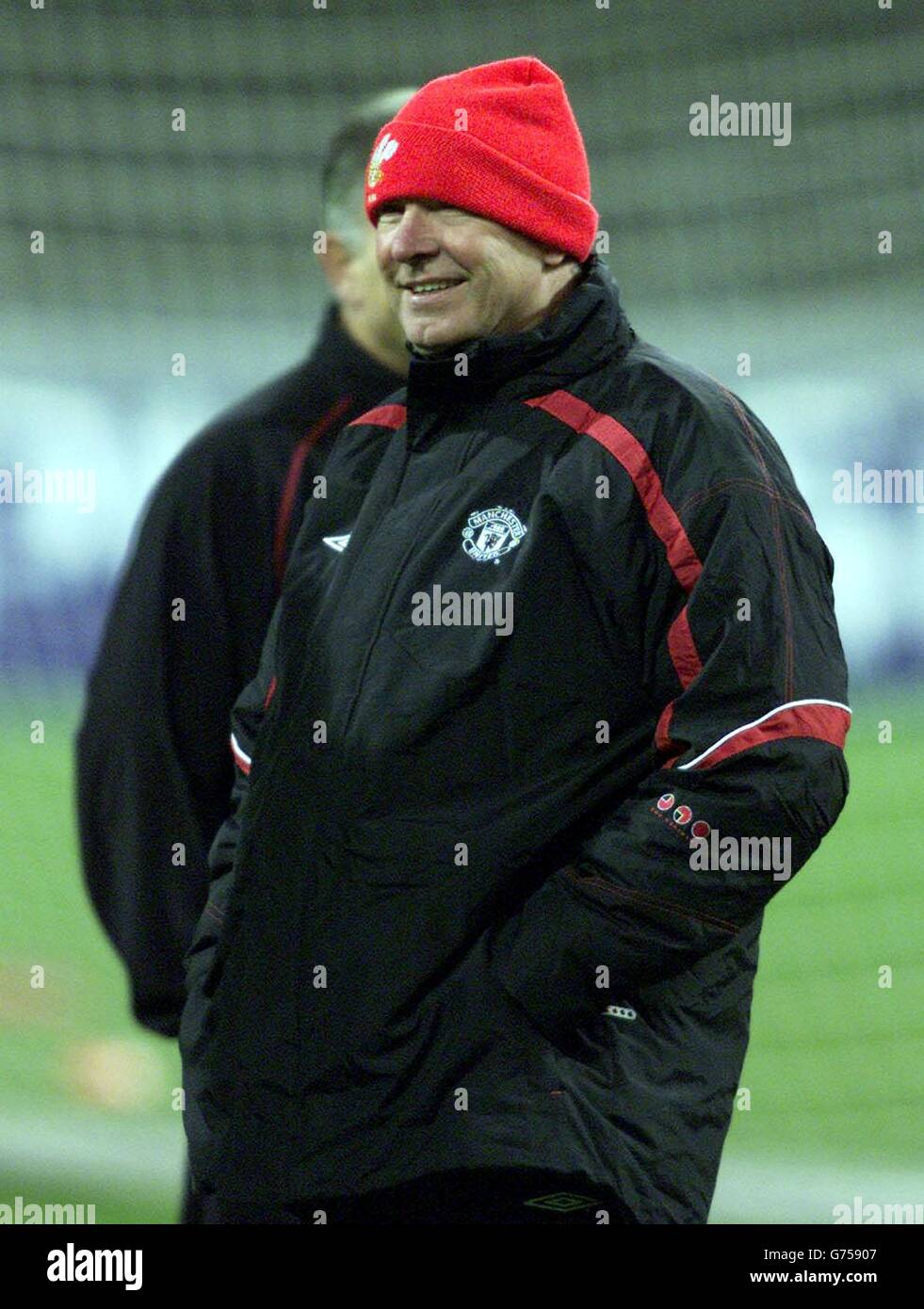 Manchester United's manager Sir Alex Ferguson Stock Photo - Alamy