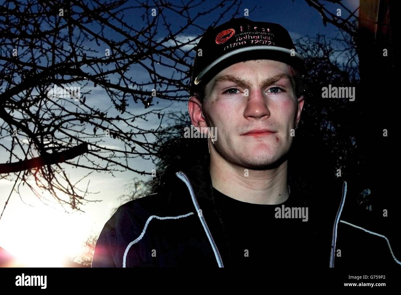 Ricky Hatton WBU World Light-Welterweight champion trains on the ...