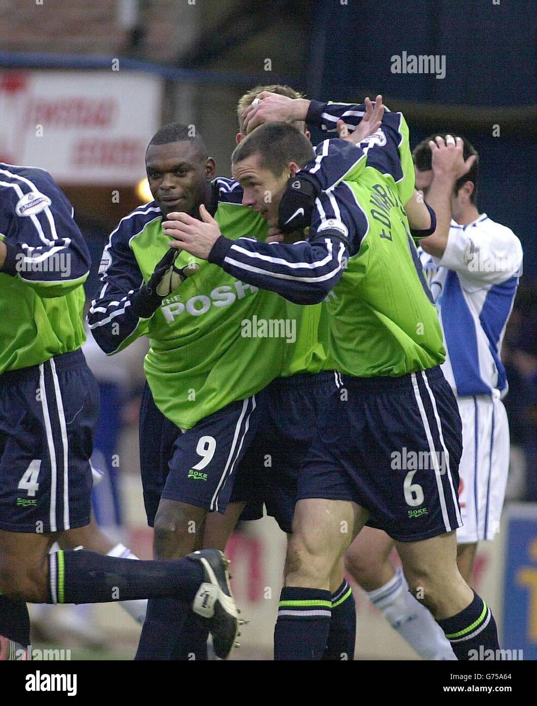 NO UNOFFICIAL CLUB WEBSITE USE. Peterborough's Andy Edwards (R ...