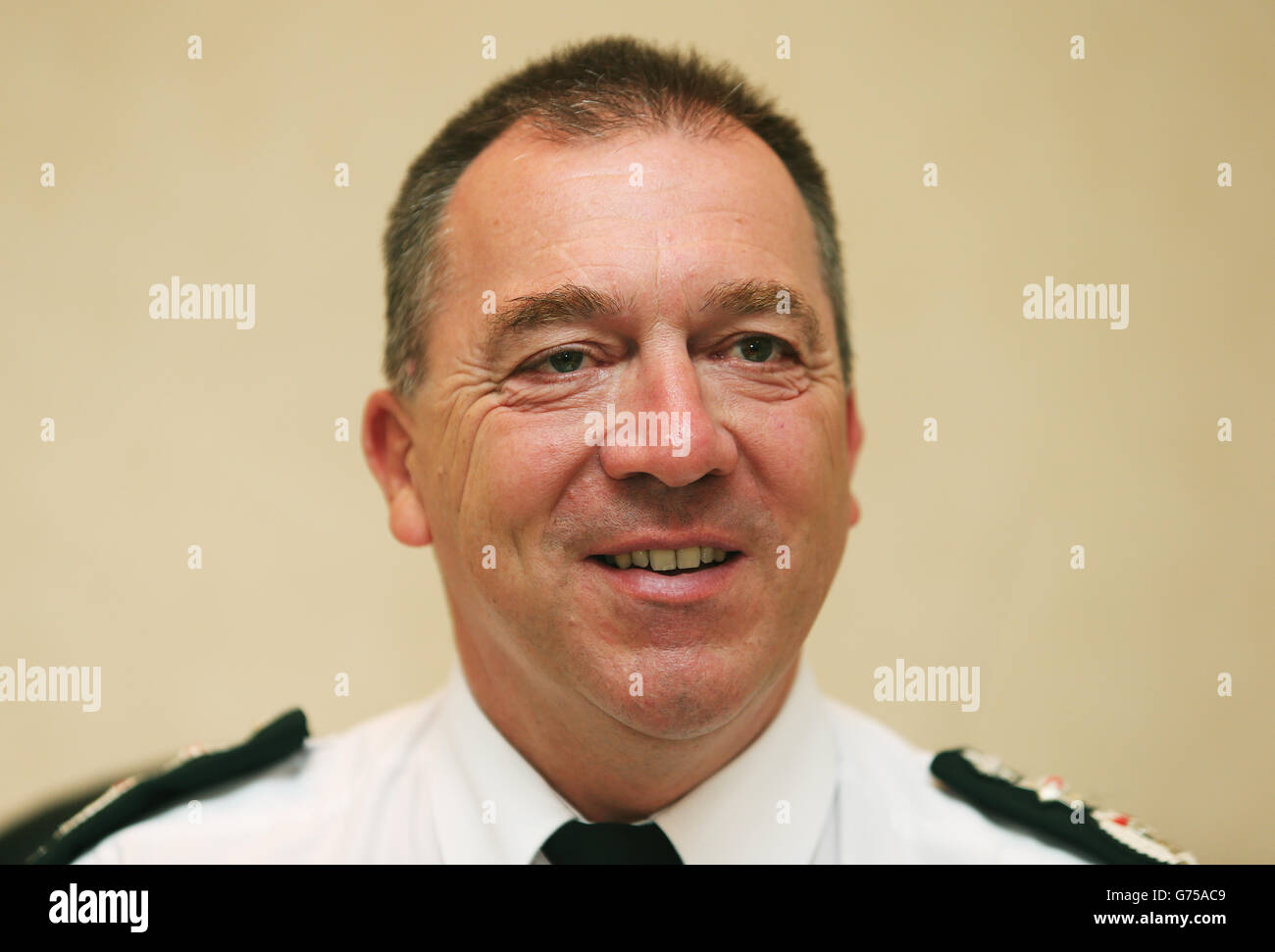 PSNI Chief Constable Stock Photo - Alamy