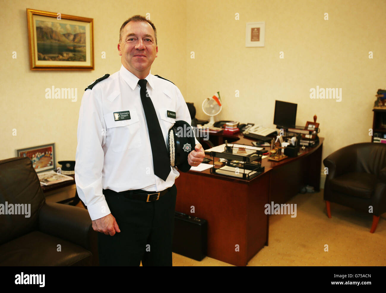 Chief constable police service northern ireland psni hi-res stock ...