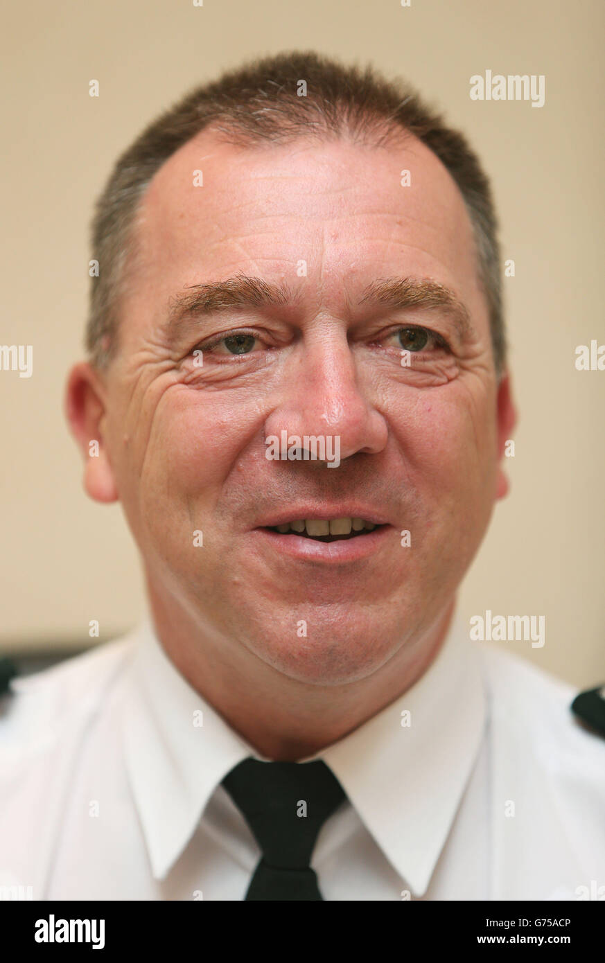 Police Service of Northern Ireland Chief Constable Matt Baggott at ...