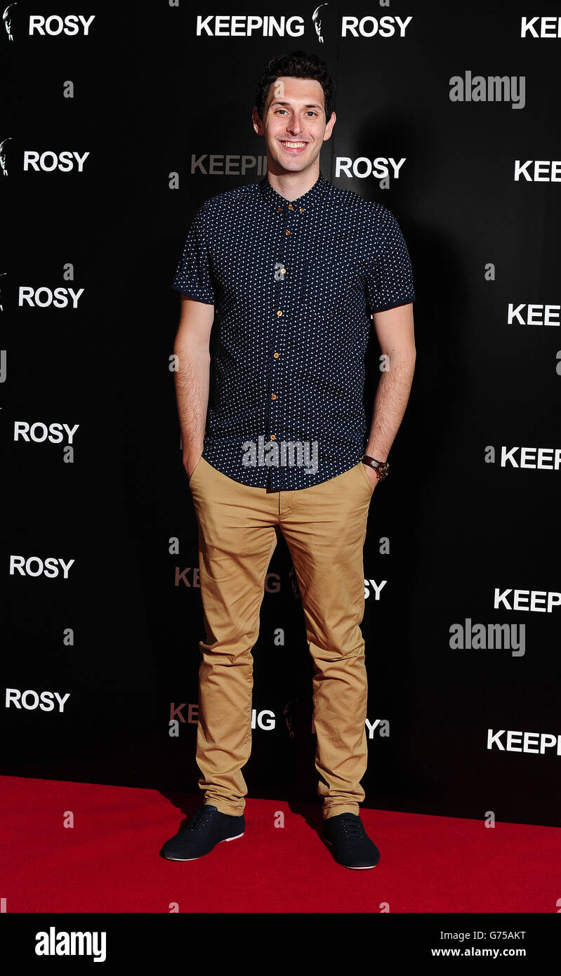 Keeping Rosy premiere - London Stock Photo - Alamy