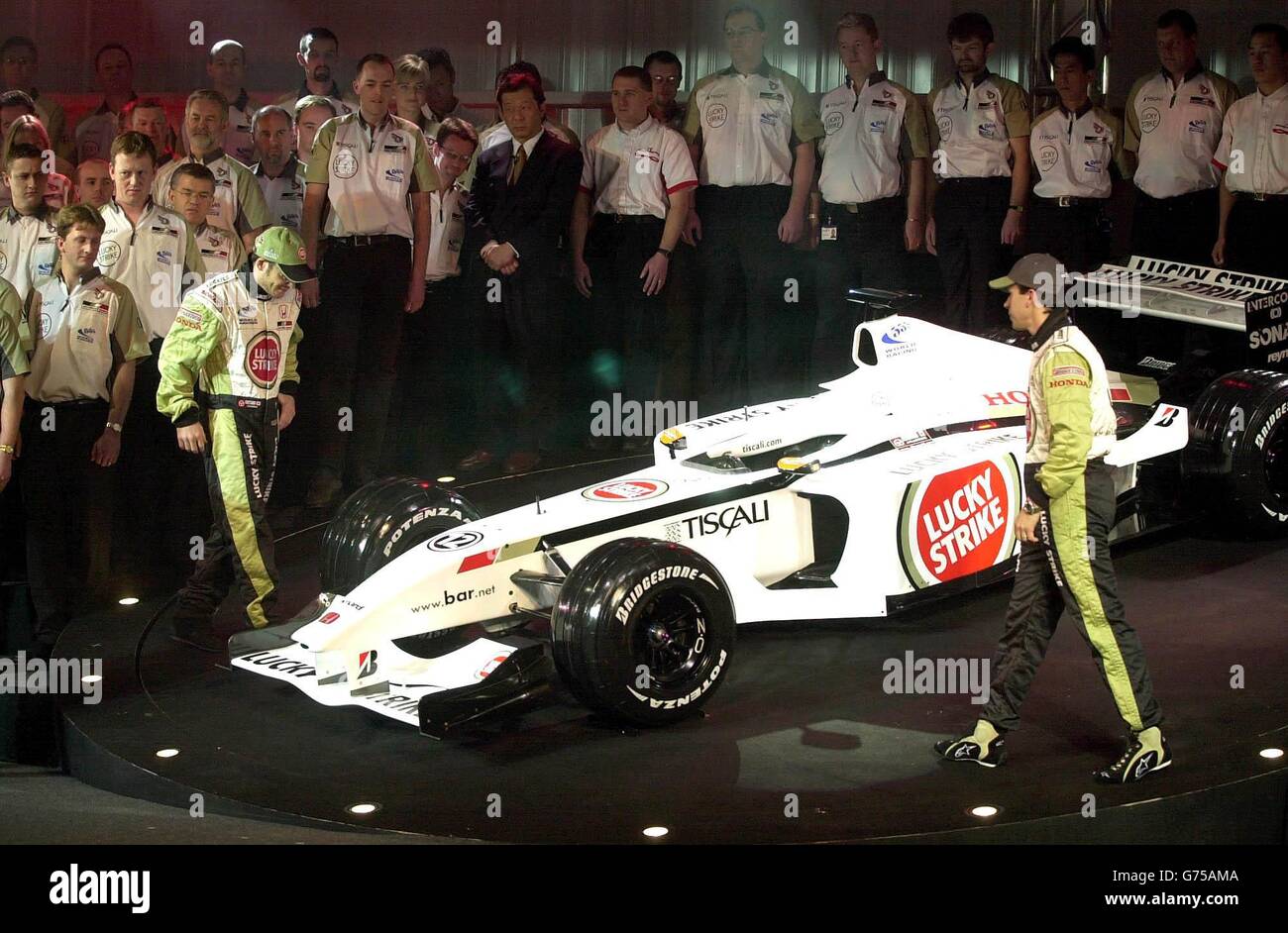 British american racing launch hi-res stock photography and images - Alamy