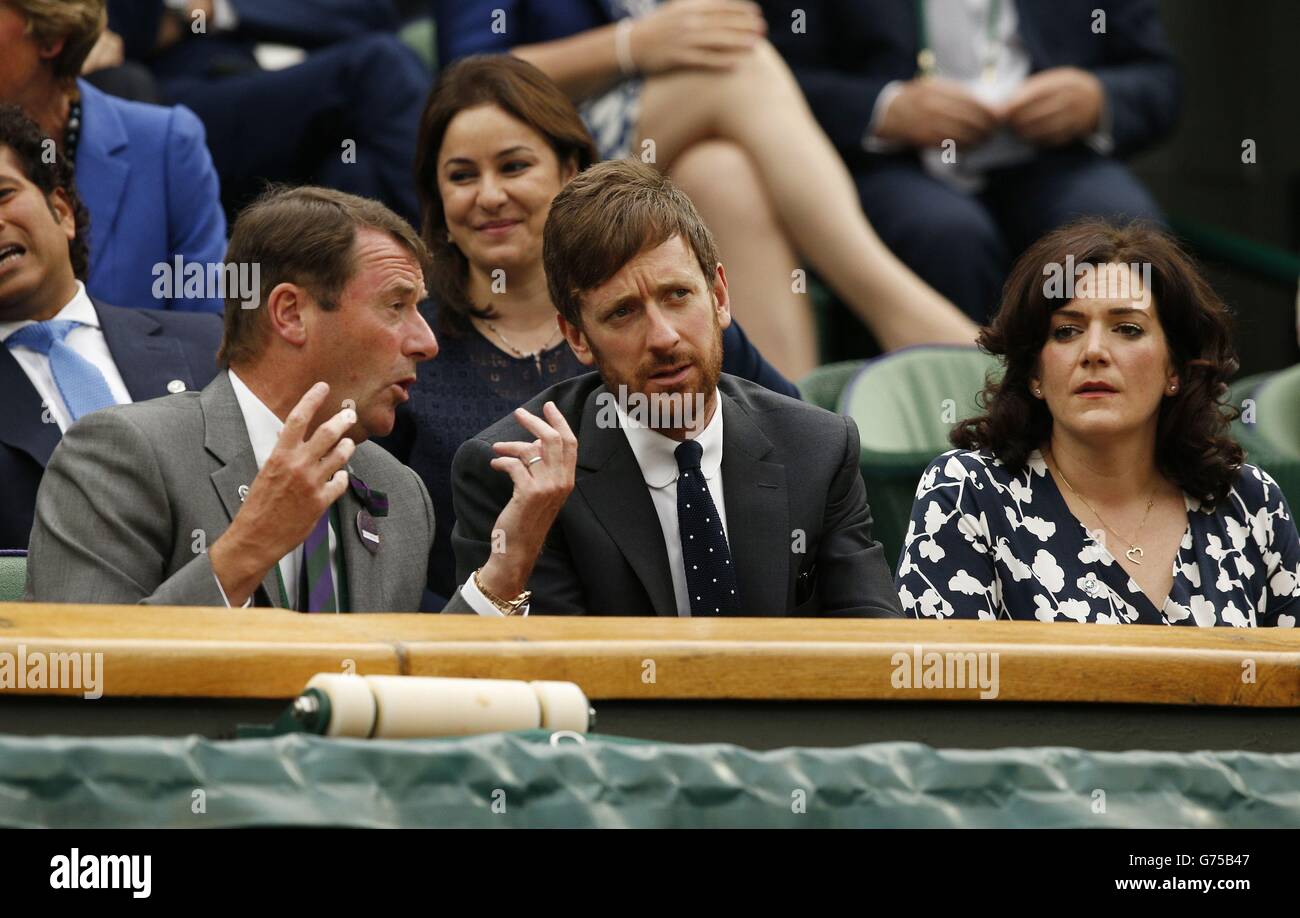 Bradley Wiggins Wife Catherine Wiggins High Resolution Stock ...