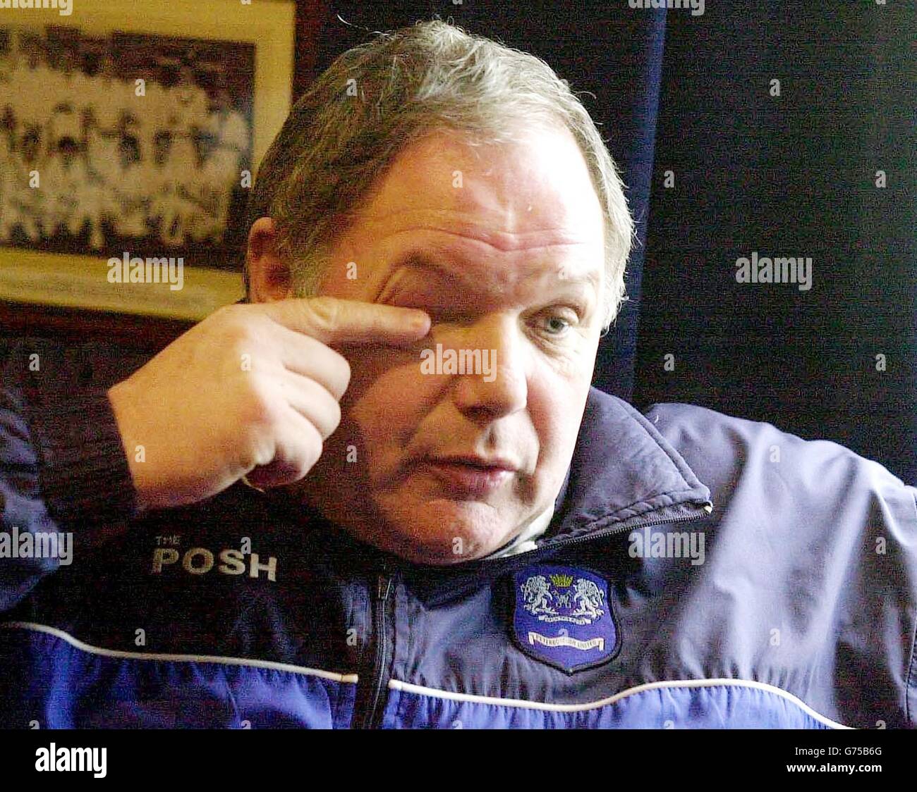 Peterborough manager barry fry hi-res stock photography and images - Alamy