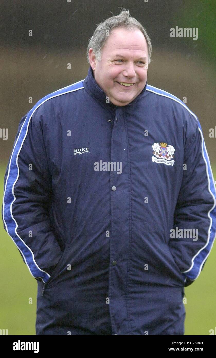 Peterborough manager barry fry peterboroughs training ground hi-res ...