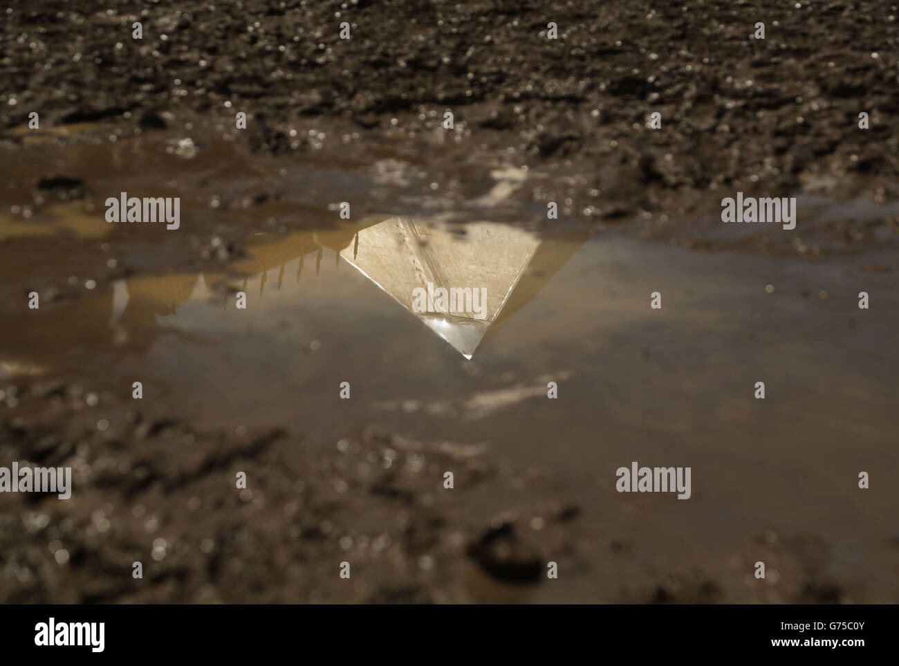 Puddle farm hi-res stock photography and images - Alamy