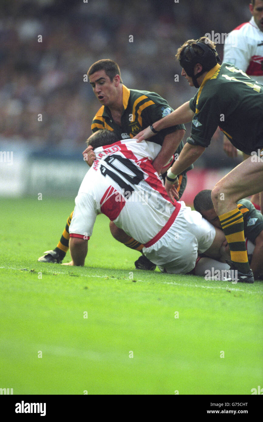 Rugby league world cup final england v australia wembley stadium hi-res ...