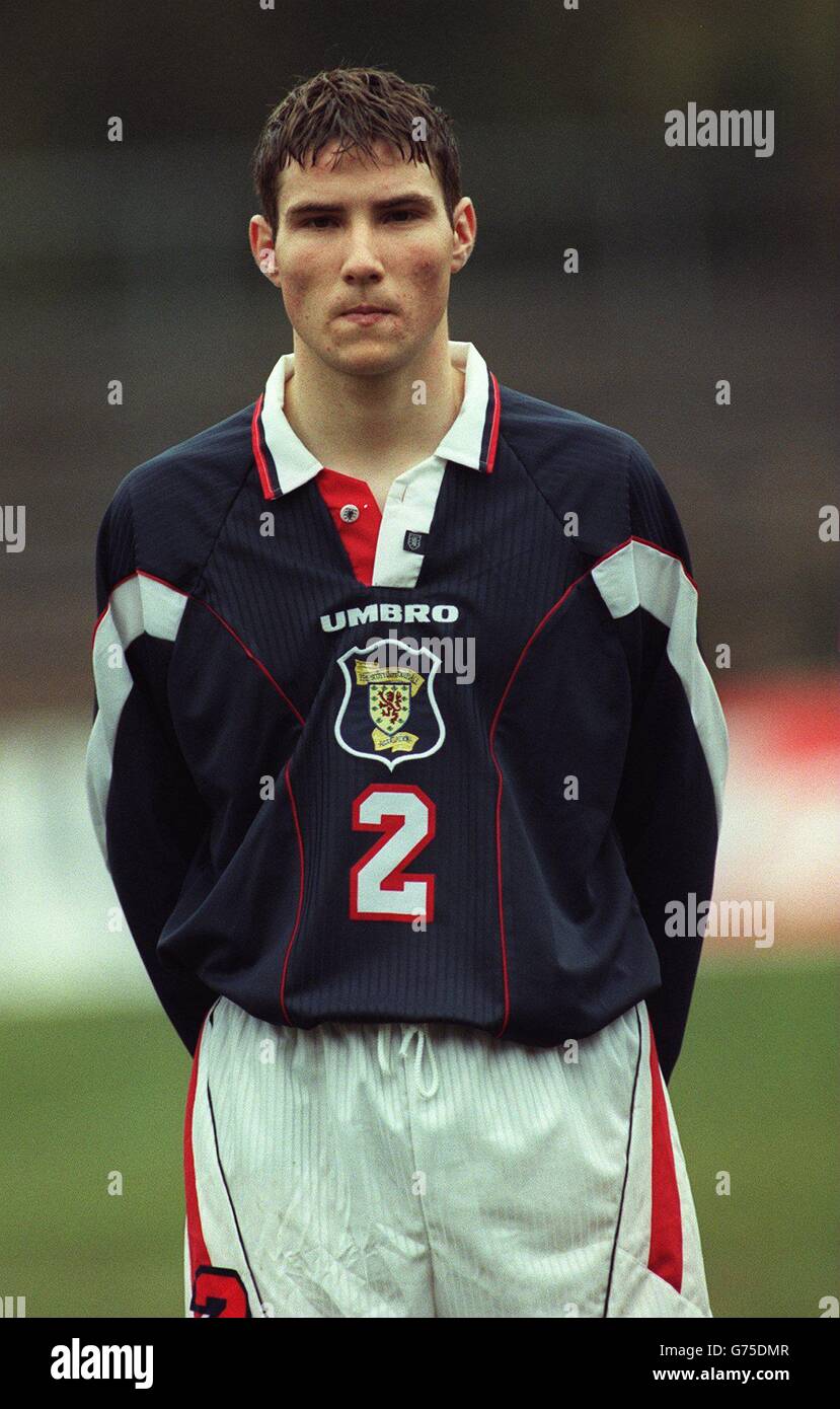 Soccer world cup qualifier estonia v scotland hi-res stock photography ...