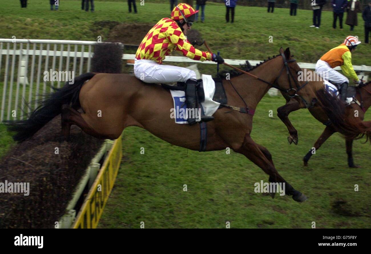 Tony McCoy on Orswell Crest fails to win Stock Photo - Alamy
