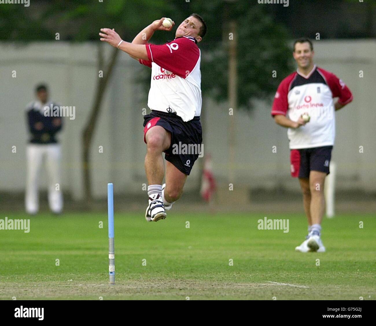 Action sport cricket darren gough hi-res stock photography and images ...