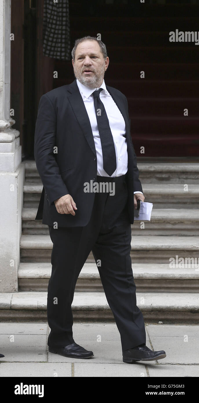 Harvey Weinstein arrives at the FCO building in central London, for a ...