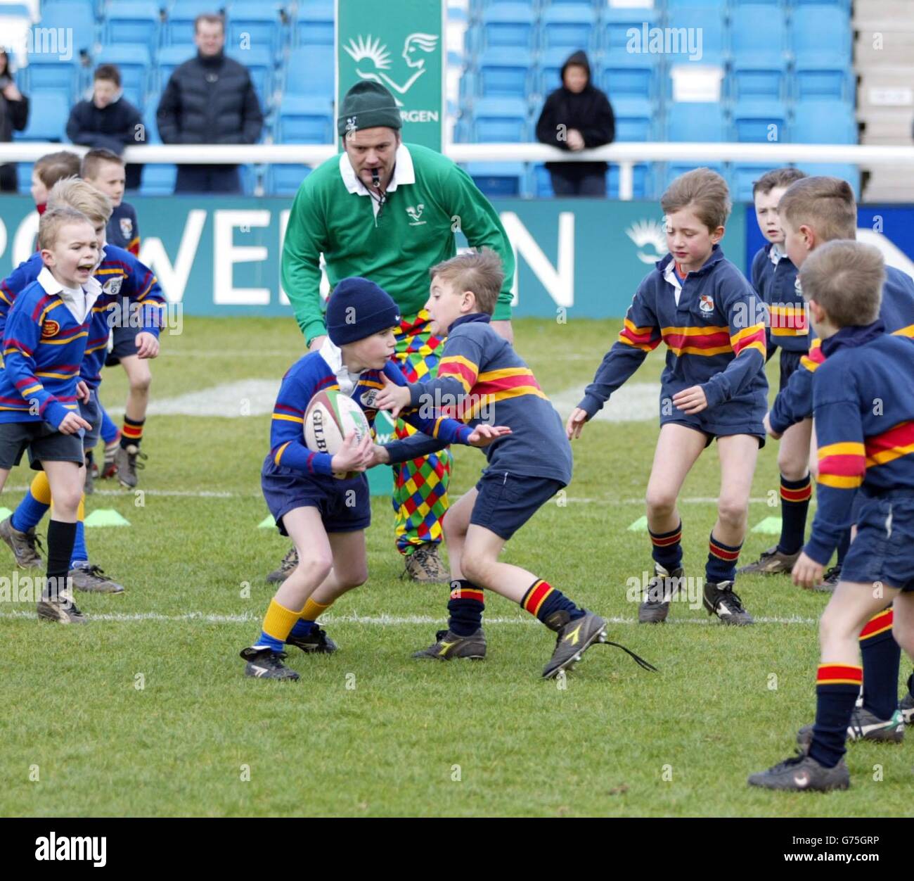 Powergen Junior Rugby Stock Photo - Alamy