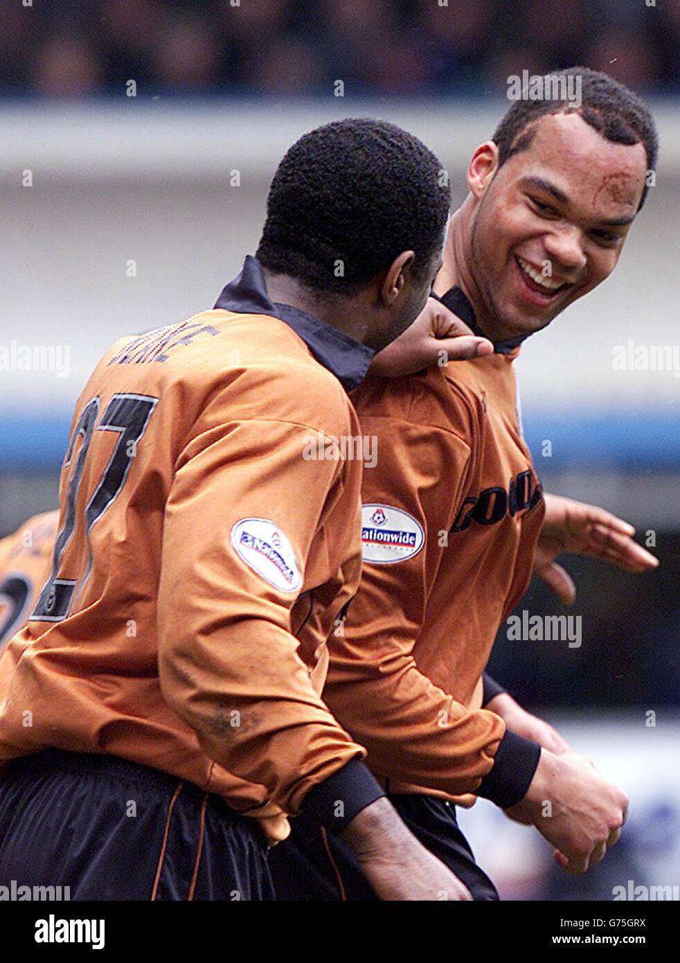 Wolverhampton Wanderers Joleon Lescott celebrates is goal against ...