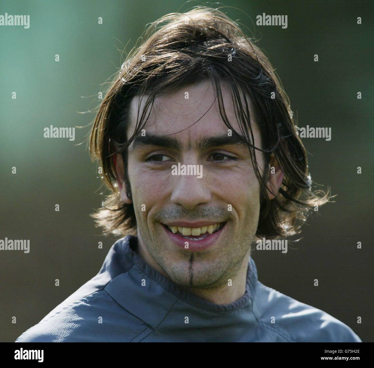 Pires at Arsenal Training Stock Photo - Alamy