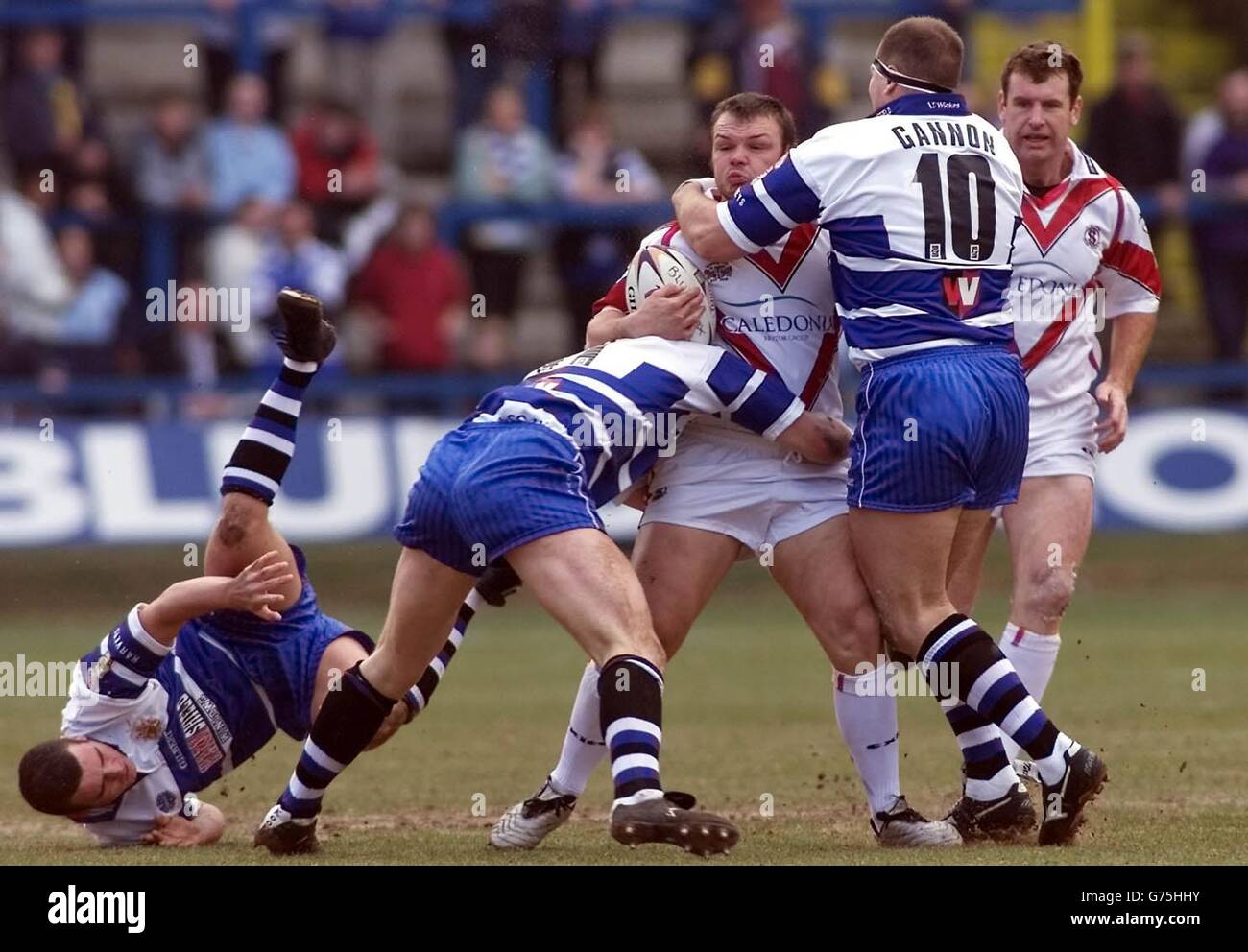 Halifax v St Helens - Rugby League Stock Photo - Alamy