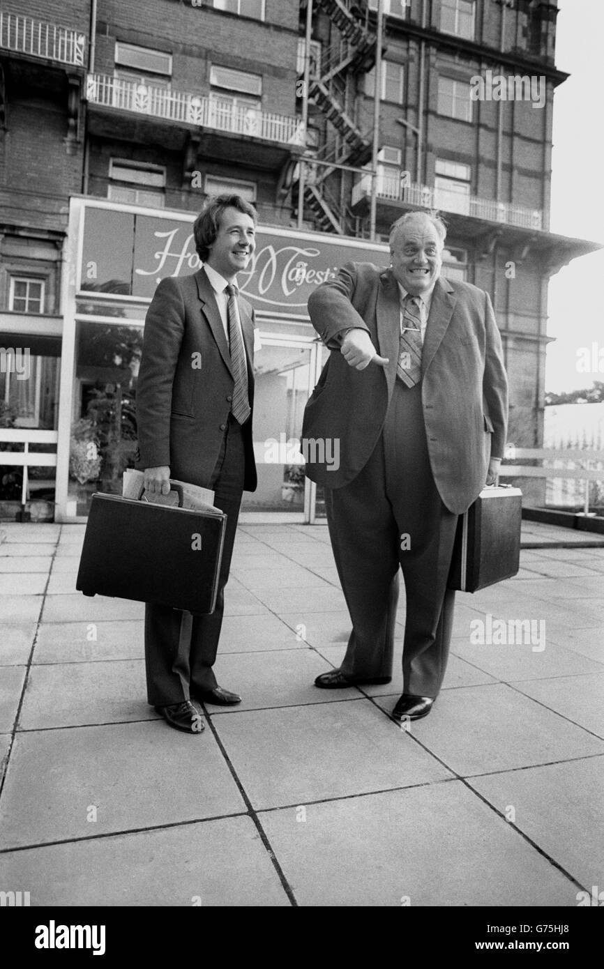 Politics - Majestic Hotel - Liberal MPs David Alton and Cyril Smith ...