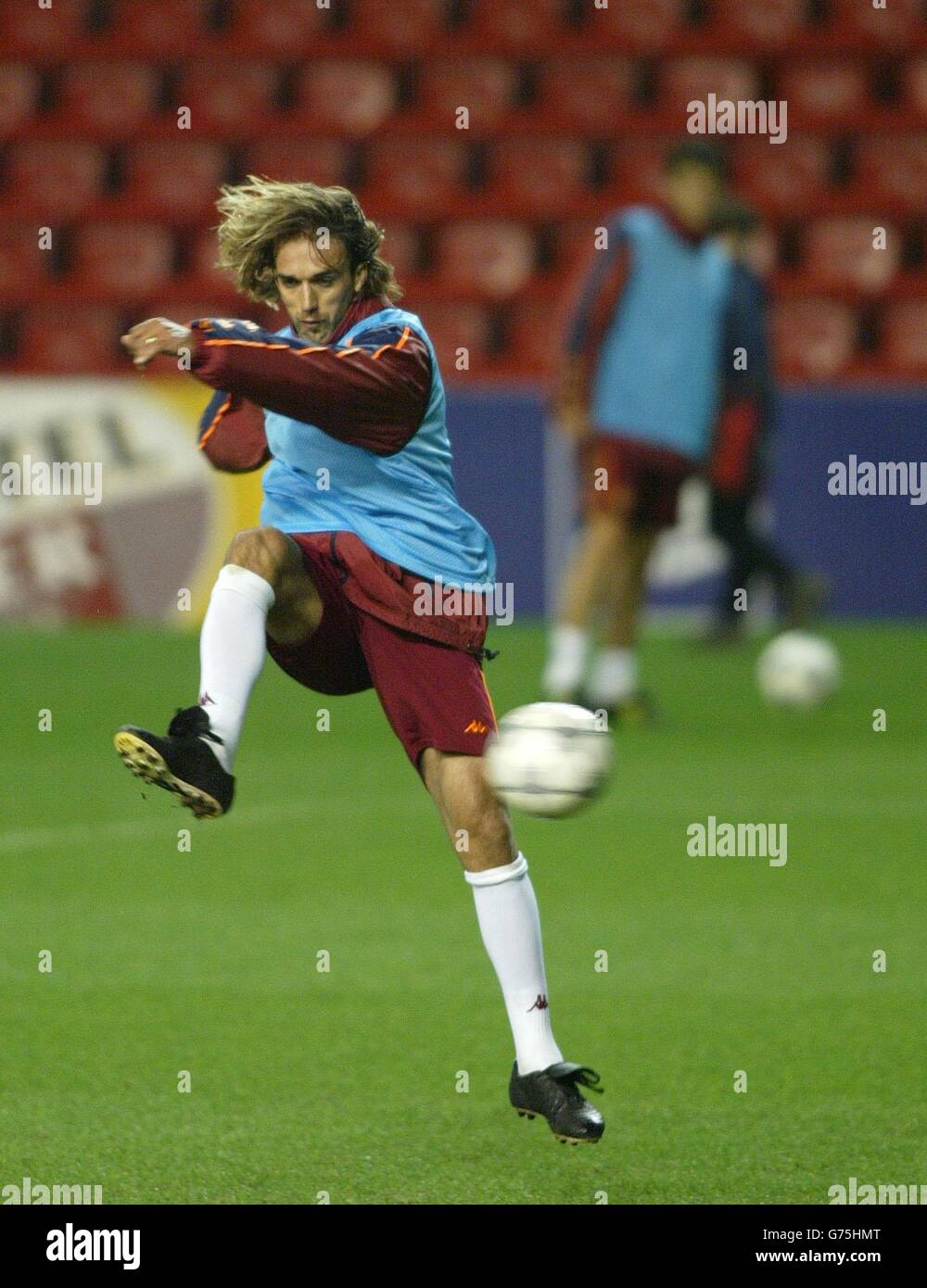 Roma Gabriel Batistuta Stock Photo - Alamy