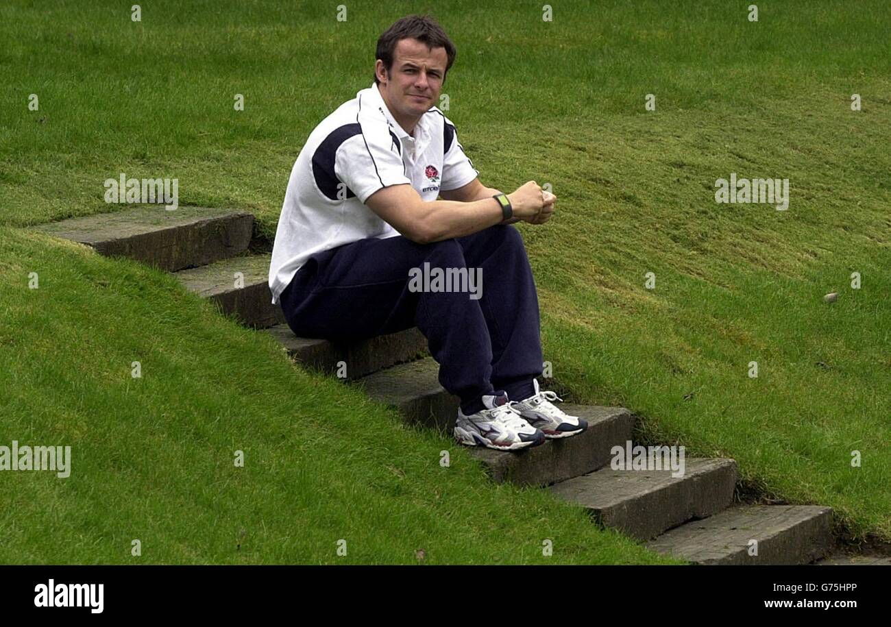 Leicester Tigers player Austin Healey at the England rugby union team ...