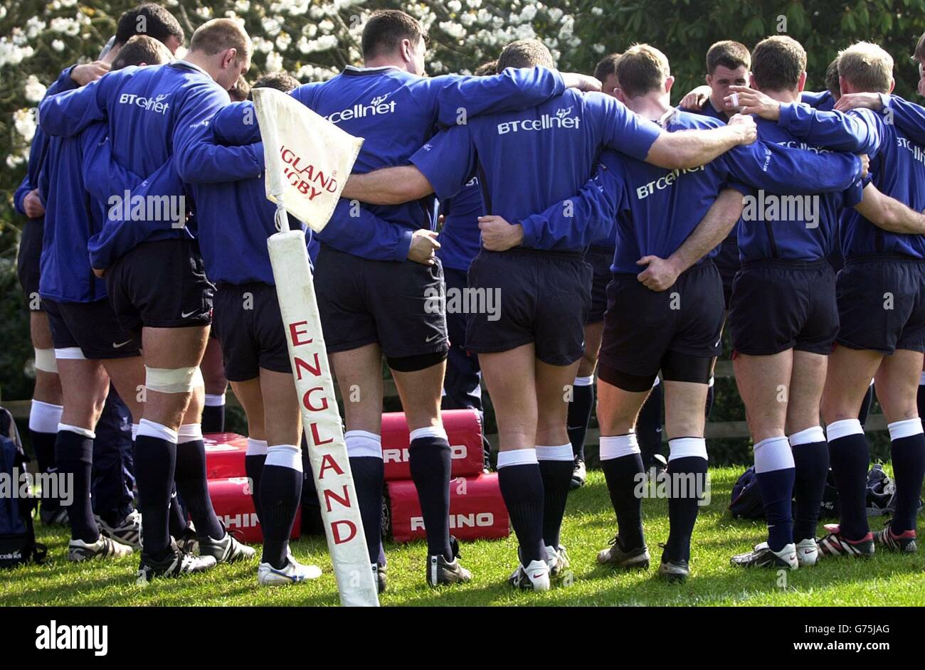 England Rugby Union practice Stock Photo - Alamy