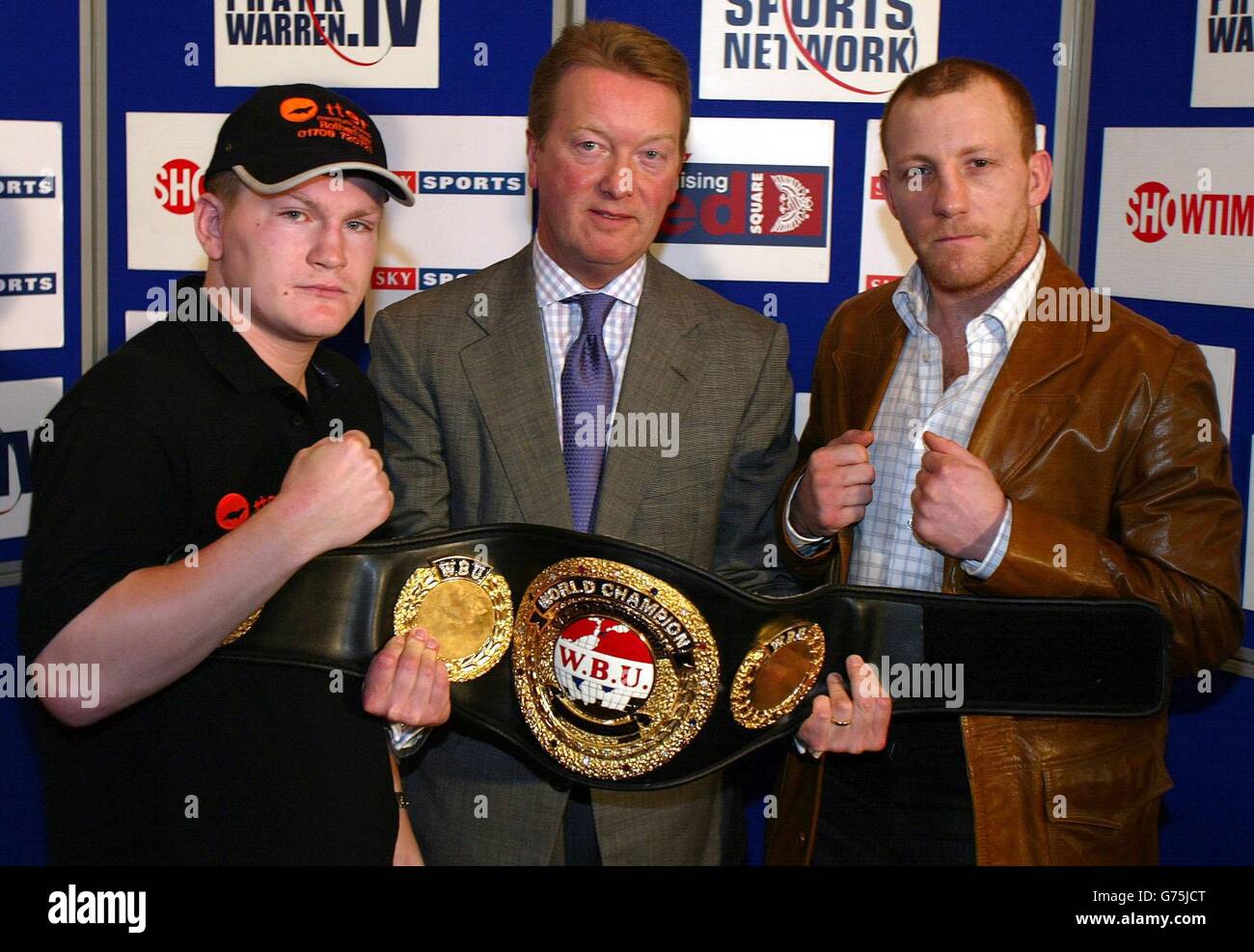 Ricky hatton left wbu world light welterweight champion hi-res stock ...