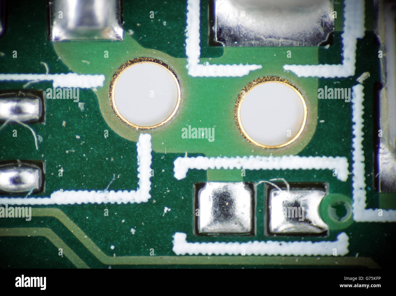 Pcb solder holes hi-res stock photography and images - Alamy