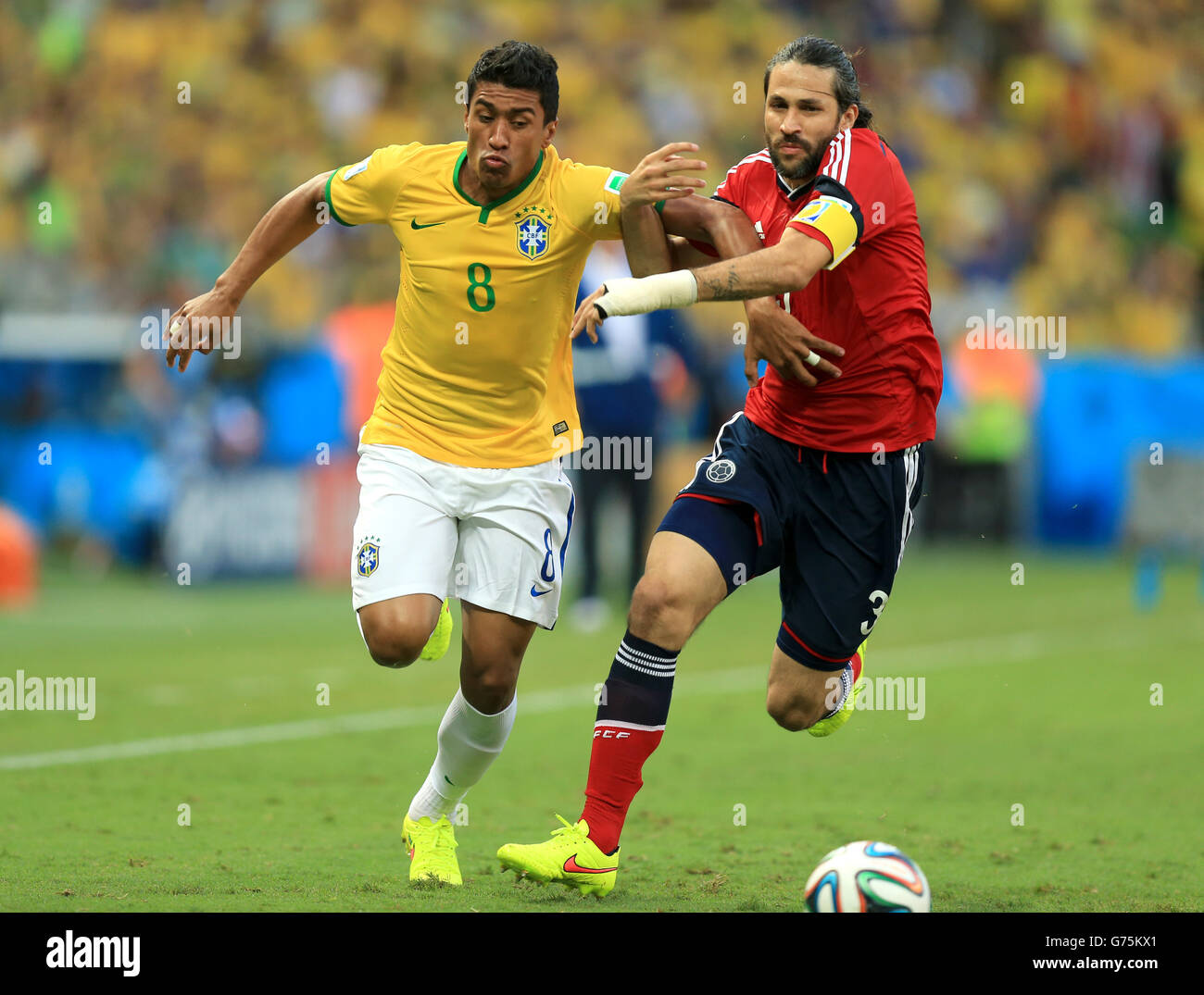 Soccer - FIFA World Cup 2014 - Quarter Final - Brazil v Colombia ...