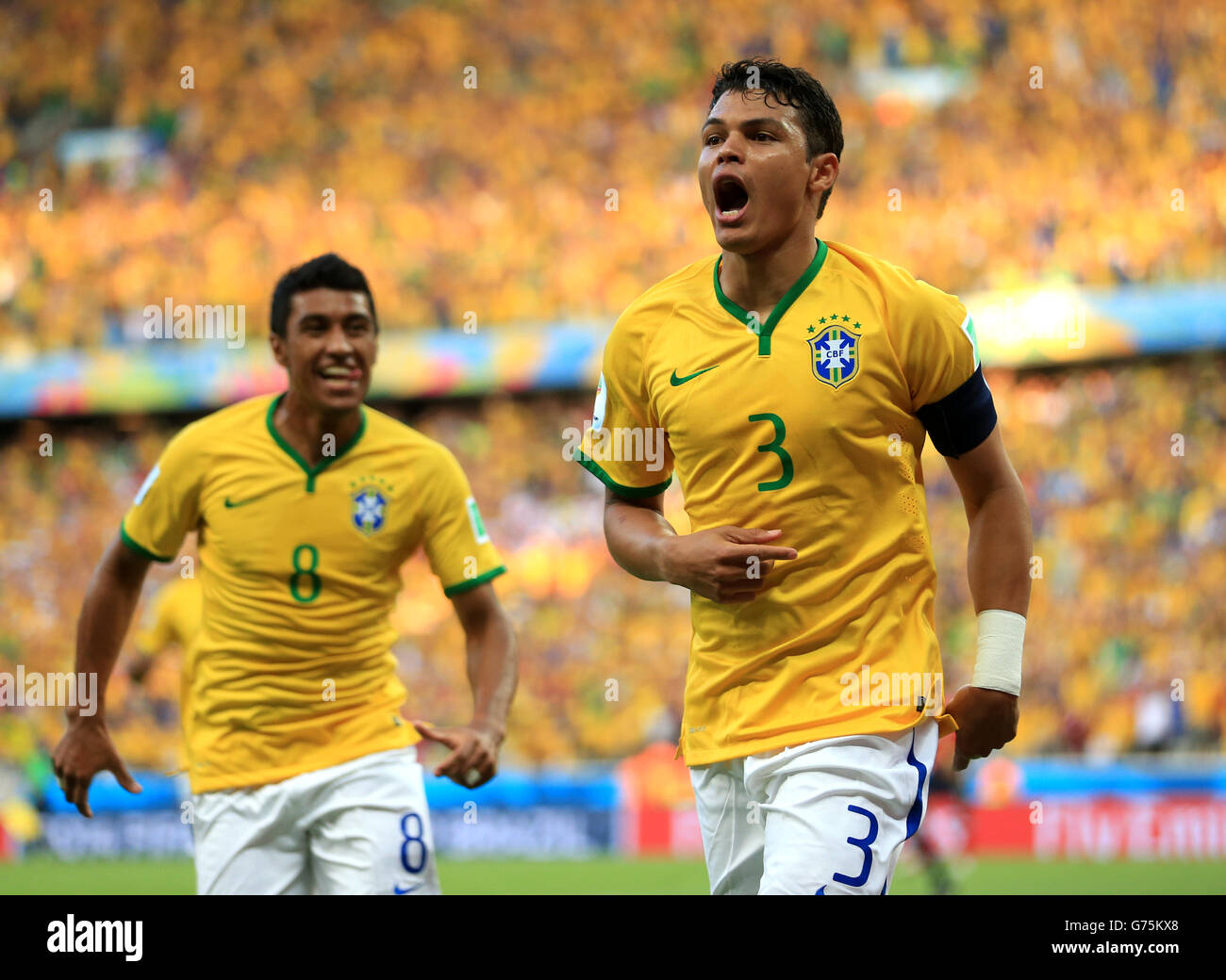 Soccer - FIFA World Cup 2014 - Quarter Final - Brazil v Colombia ...