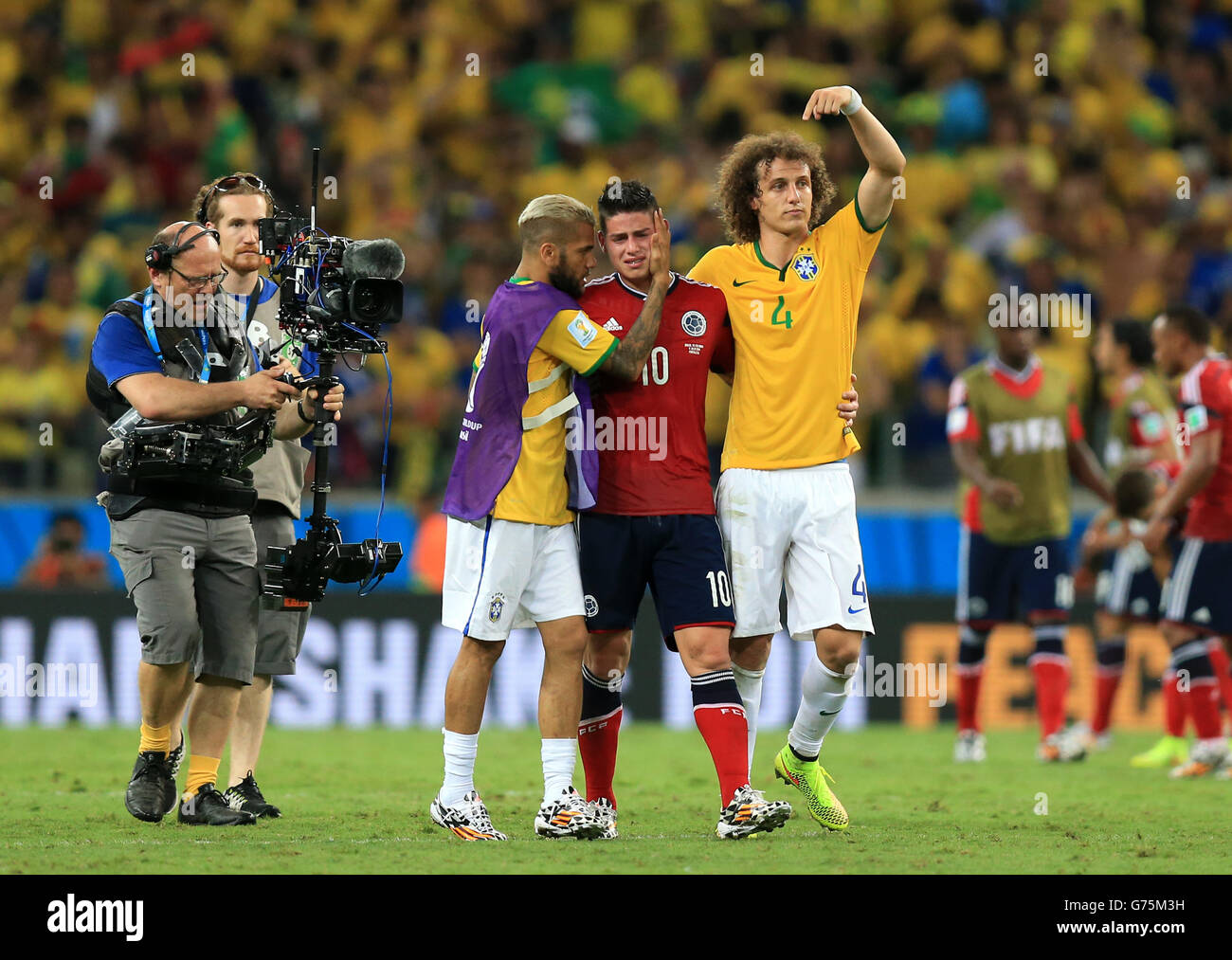 Soccer - FIFA World Cup 2014 - Quarter Final - Brazil v Colombia ...