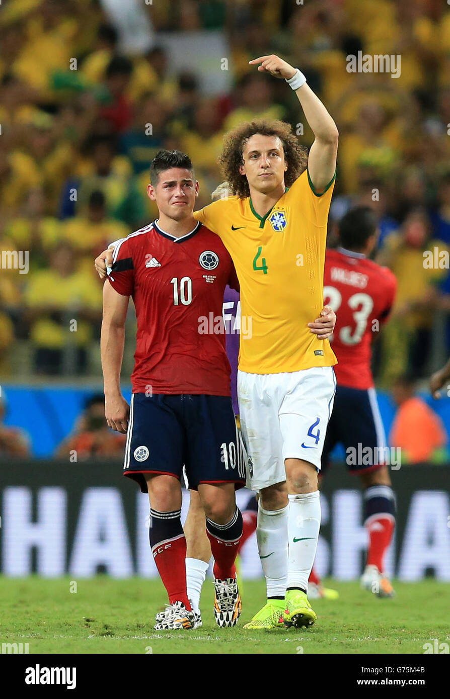 Soccer - FIFA World Cup 2014 - Quarter Final - Brazil v Colombia ...