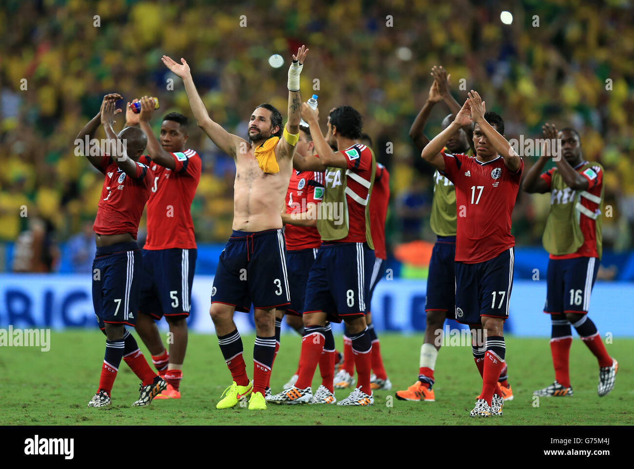 Soccer - FIFA World Cup 2014 - Quarter Final - Brazil v Colombia ...