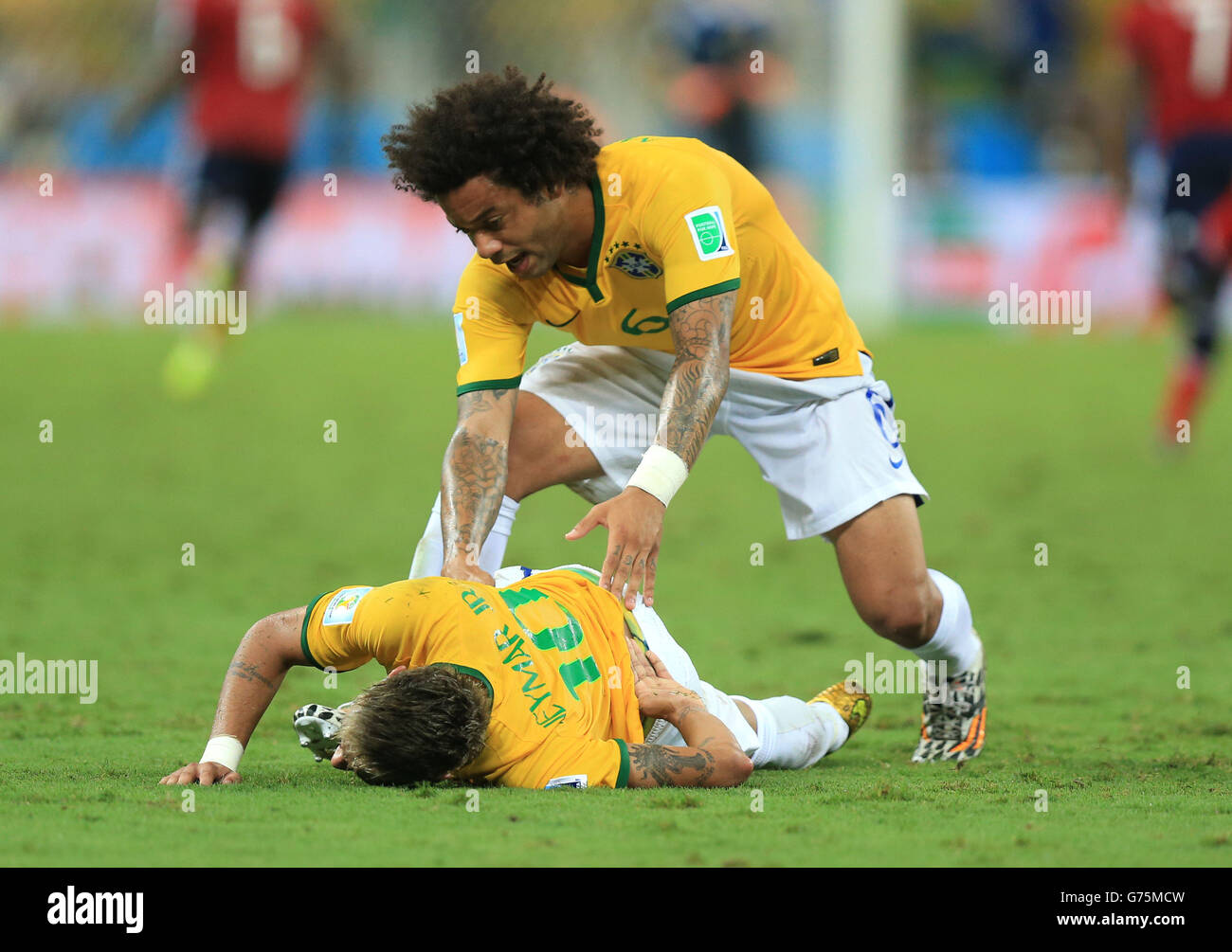 Soccer - FIFA World Cup 2014 - Quarter Final - Brazil v Colombia ...