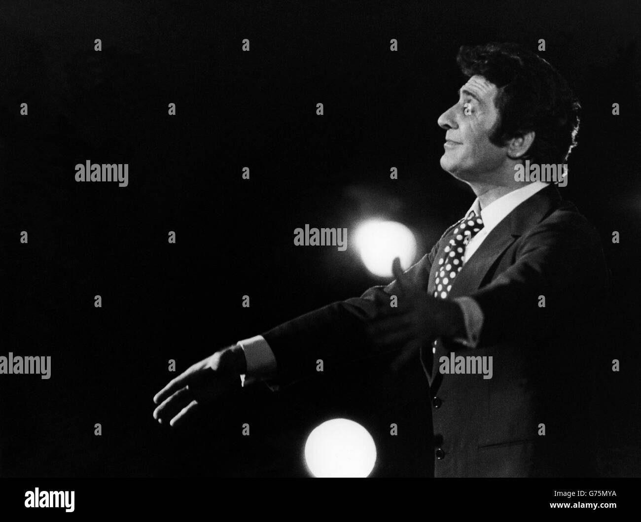 GILBERT BÉCAUD French singer Stock Photo - Alamy