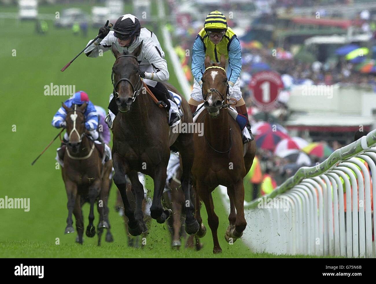 Epsom races vintage hi-res stock photography and images - Alamy