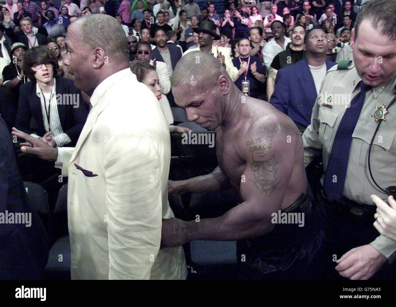 Mike tyson boxing, ring hi-res stock photography and images - Alamy