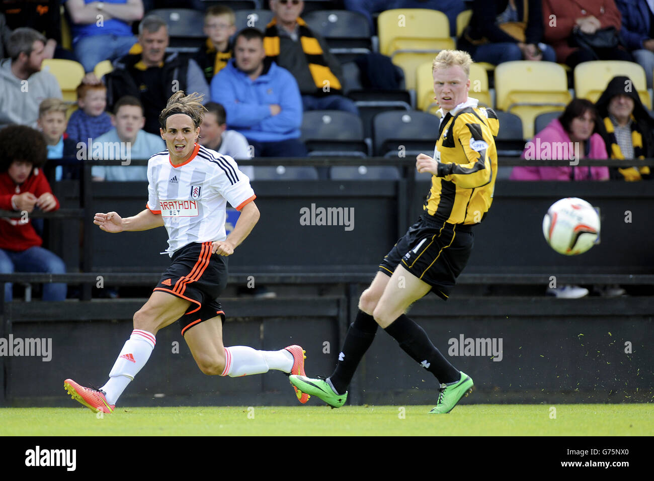 Football action soccer east fife hi-res stock photography and images ...