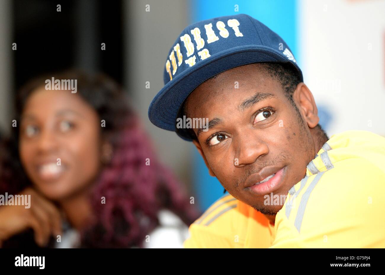 Jamaican sprinter yohan blake hi-res stock photography and images - Alamy