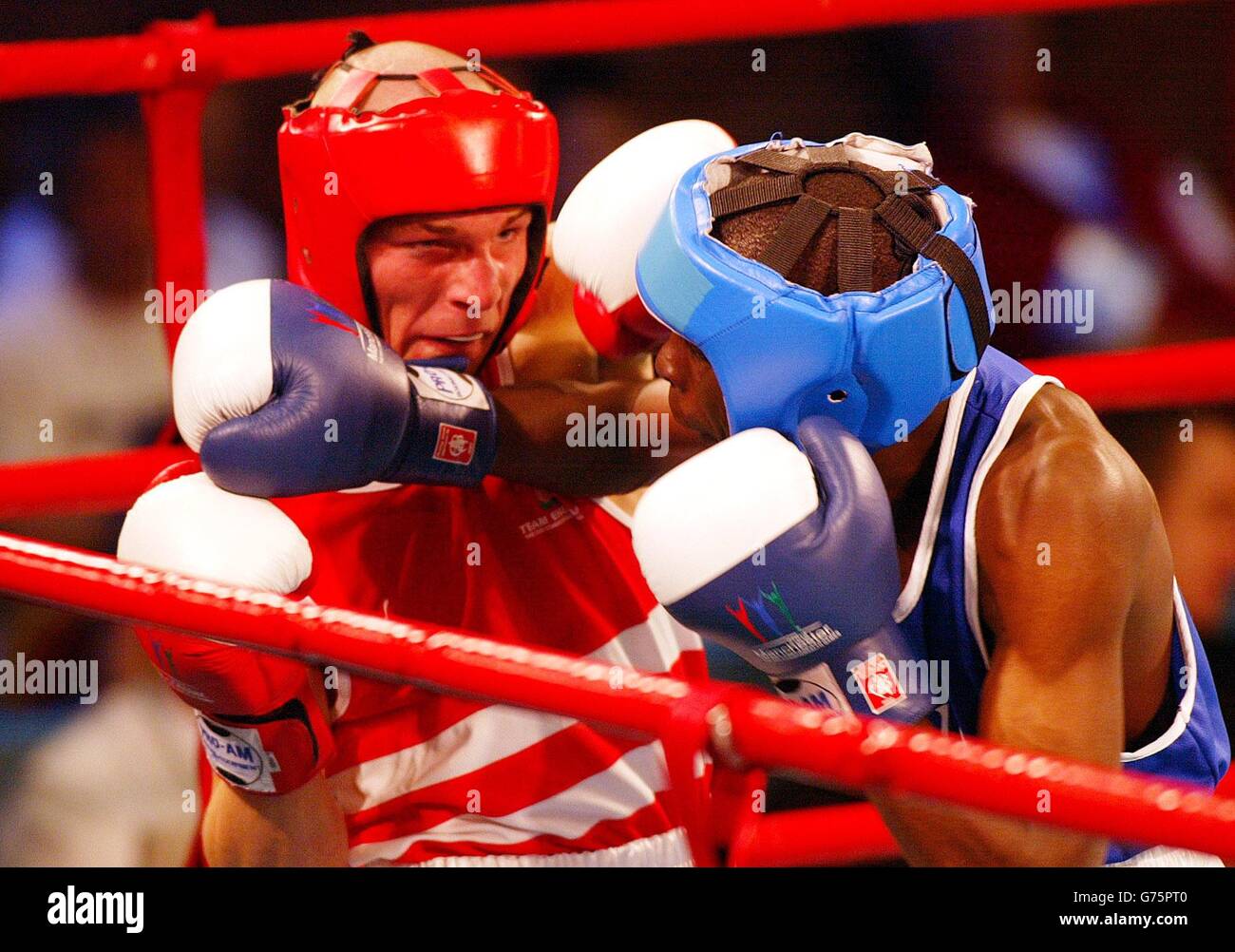 Mark Moran v David Munyasia Stock Photo - Alamy