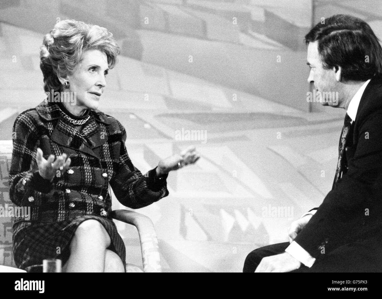 Terry Wogan Black and White Stock Photos & Images - Alamy