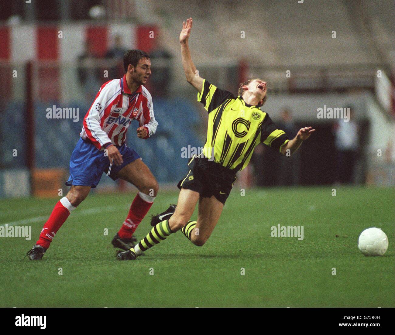 Soccer ... UEFA Champions League ... Atletico Madrid v Borussia ...