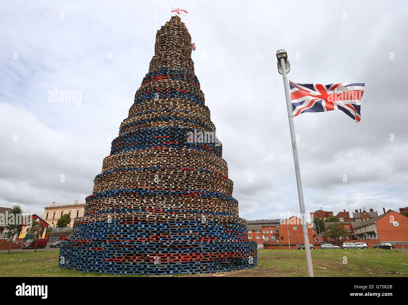 Orange Order parade decision Stock Photo - Alamy
