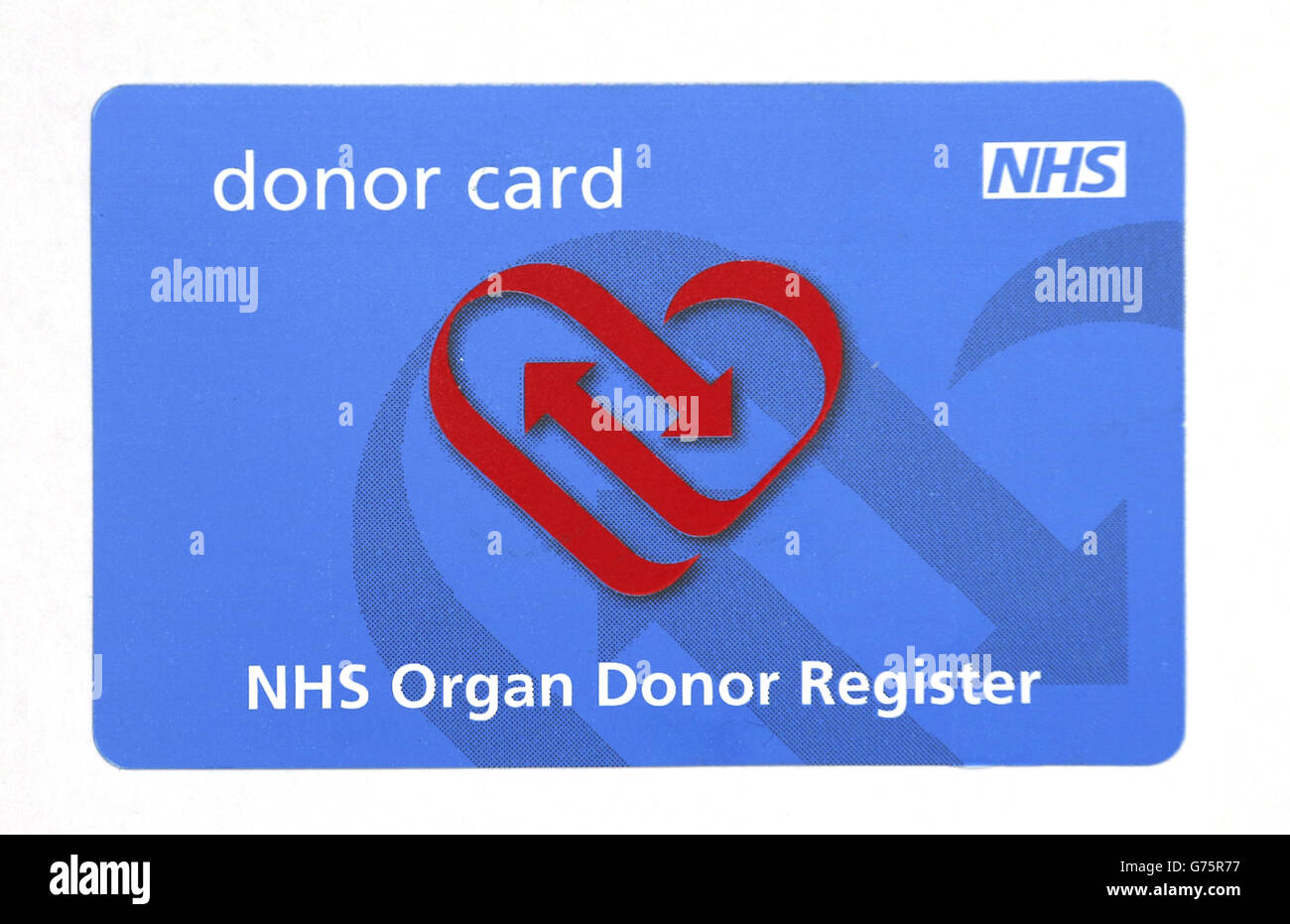Nhs donor card hi-res stock photography and images - Alamy