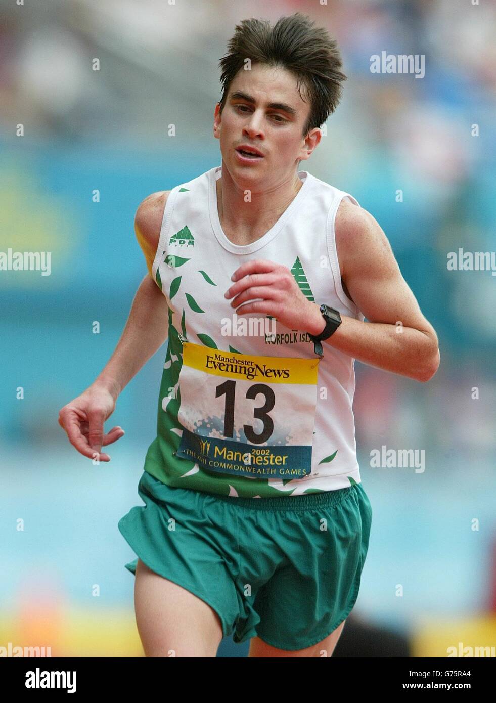 Norfolk Island's James Donaldson finishes last in the men's marathon ...