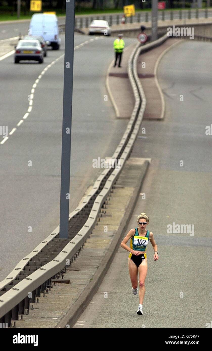 Women's marathon, gold medal winner, Australia's Kerryn McCann (102 ...