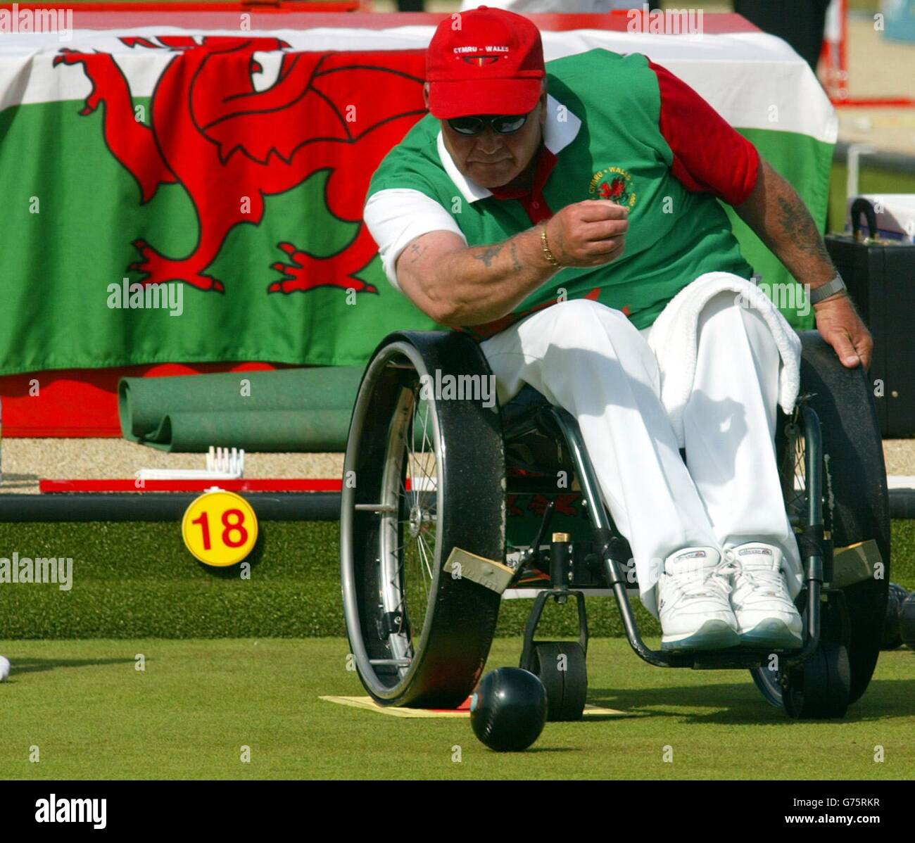 Commonwealth games disabled lawn bowls hi-res stock photography and ...
